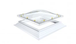 Skylux lichtkoepel 100x100 cm met dakopstand | Lichtkoepeltje.nl